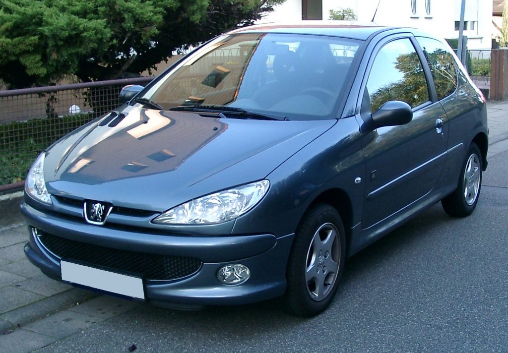 Kfz Steuer Des Peugeot 206 Tabelle Inkl CO2 Benzin Diesel