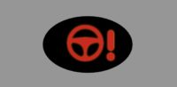 Lenkrad Symbol Leuchtet Rot