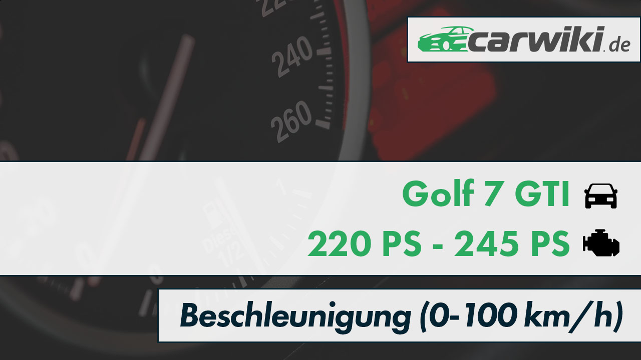 Golf 7 Gti 0 100
